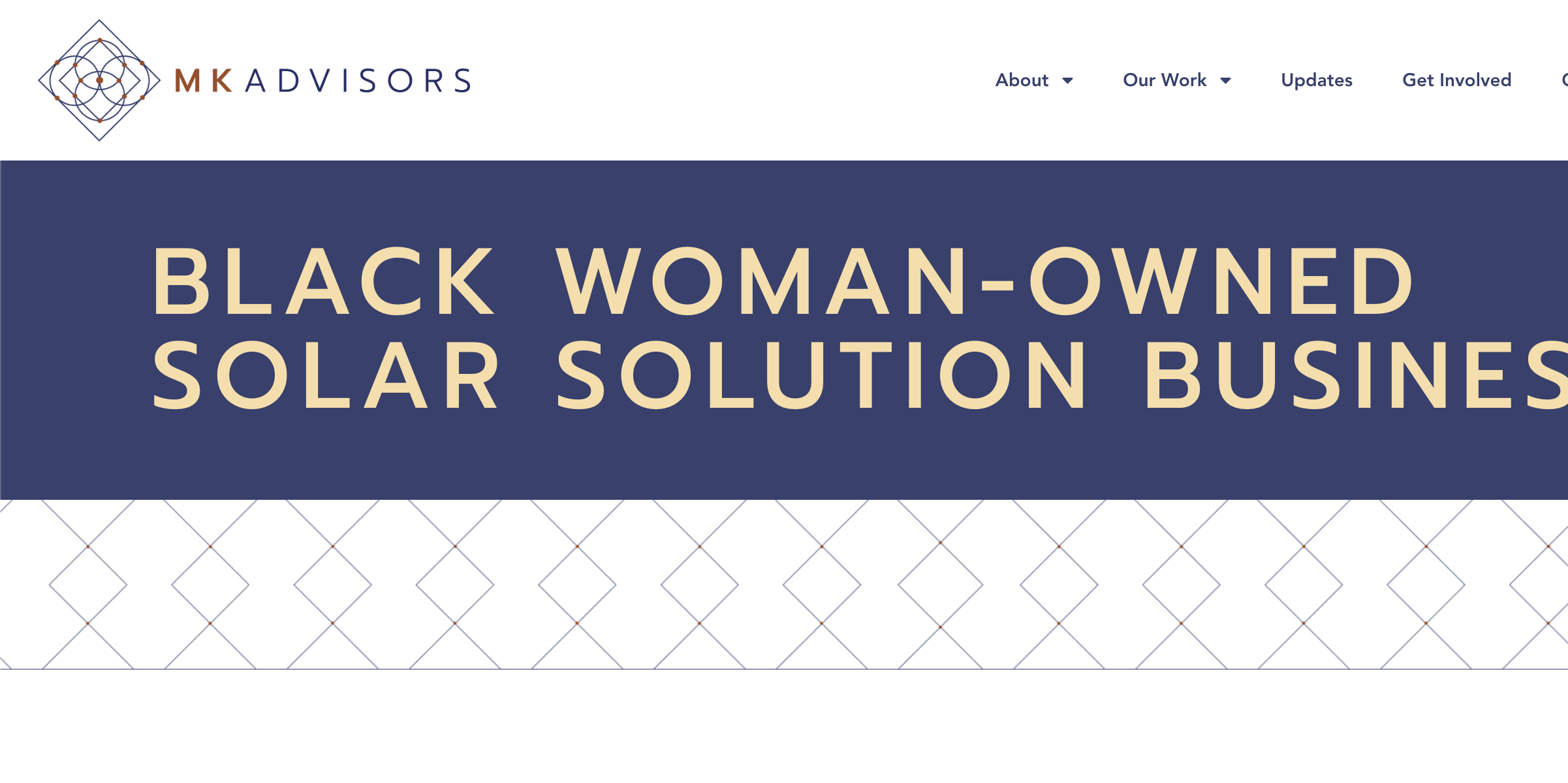 Black Woman-owned Solar Solution Business - MK Advisors